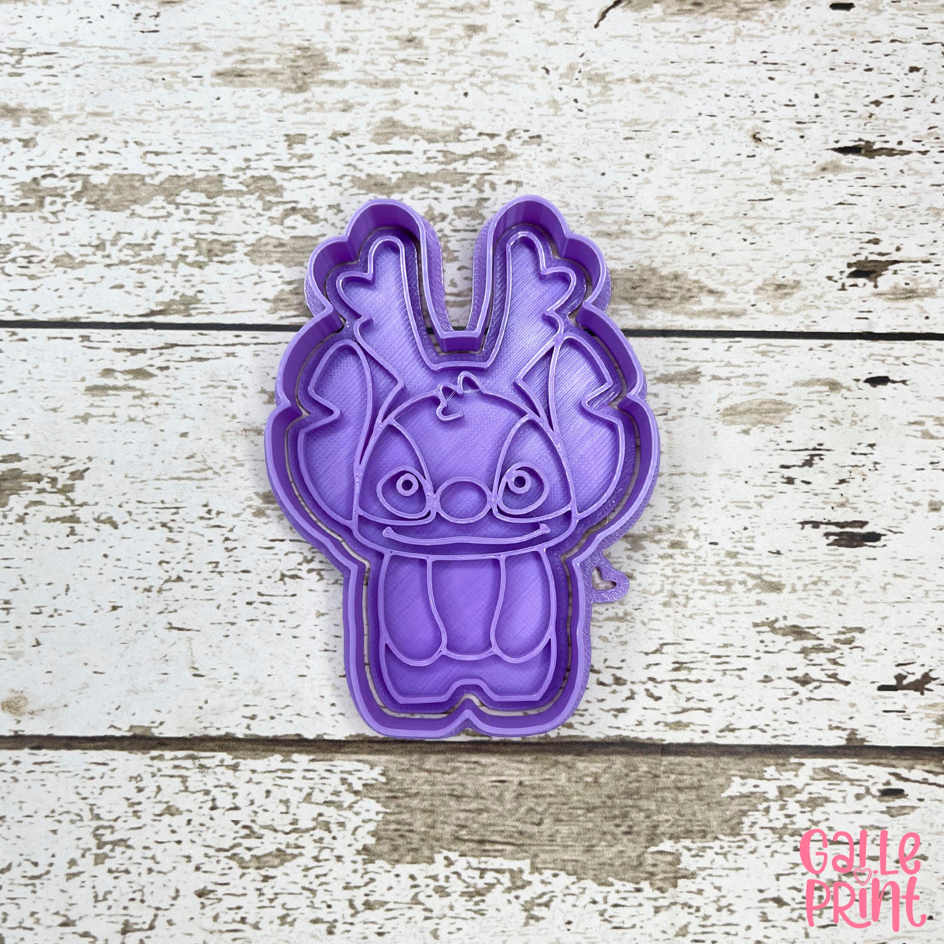 CORTADOR Y MARCADOR - STITCH CON CUERNOS DE RENO – Galleprint