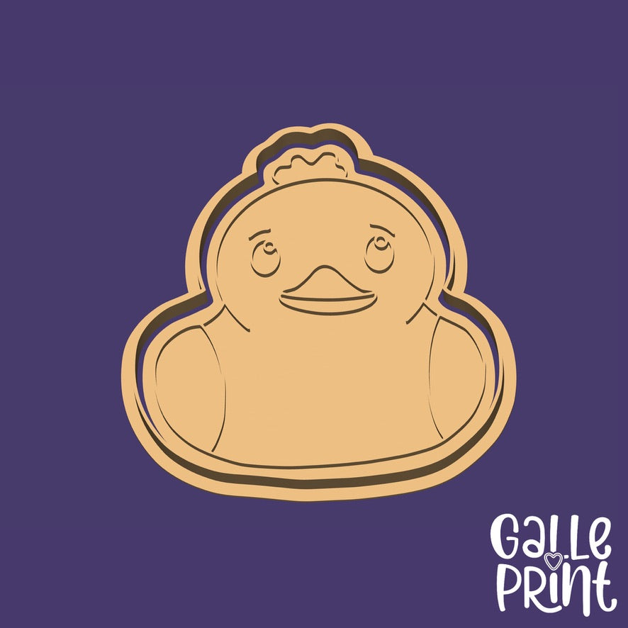 CORTADOR Y MARCADOR - PATITO DE HULE D2 – Galleprint