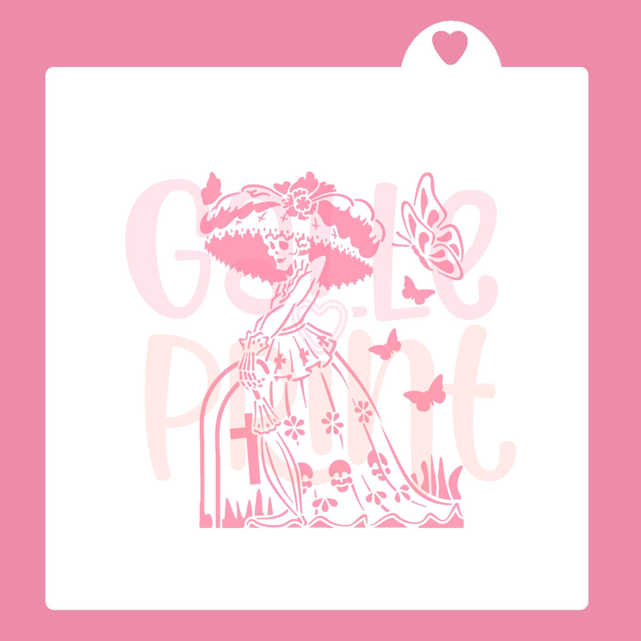 STENCIL - CATRINA CUERPO COMPLETO – Galleprint